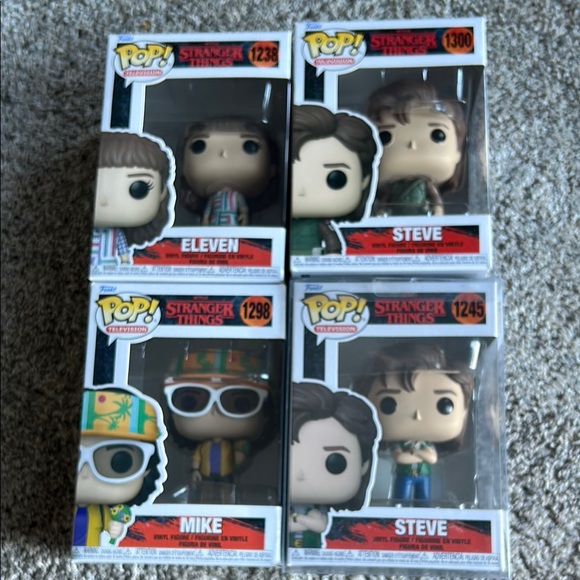 Funko | Other | New Funko Pop Stranger Things Vinyl Figures Set | Poshmark